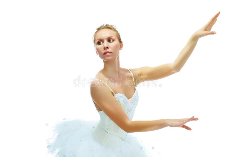 De dans van het ballet stock afbeelding. Image of meisje - 24738137