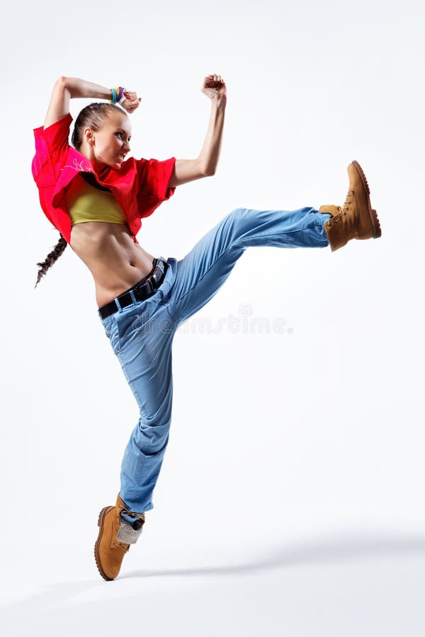 De danser stock afbeelding. Image of stellen, uitrekken - 27340281