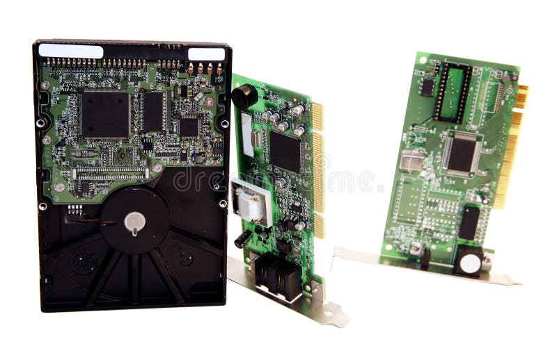 De Delen van de computer stock foto. Image of inventaris - 1458540