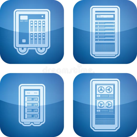 De delen van de computer vector illustratie. Illustration of computer ...
