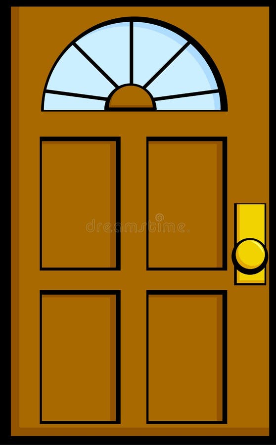 Pictogrammen Van Houten Deuren Vector Illustratie - Illustration of ...