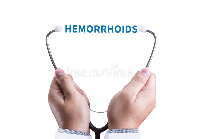 De Diagnose Van Het HEMORROÏDENconcept - Hemorroïden Medisch Rapport ...