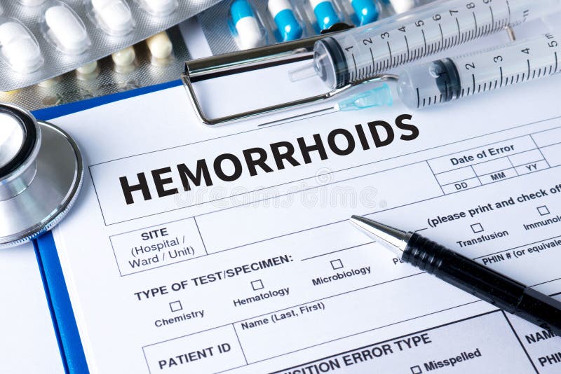 Symptomen Van Externe Hemorroïden De Hemorrhoidal Knoop in Het Rectum ...