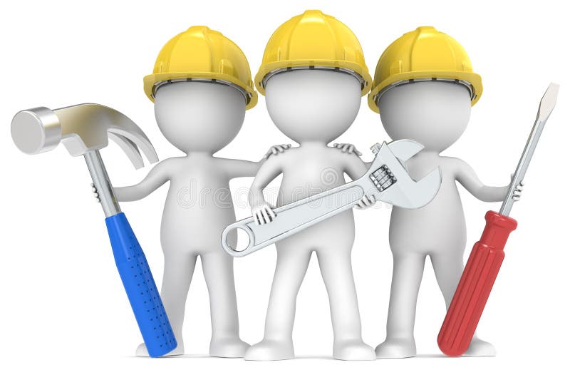 De dienst en reparatie. stock foto. Illustration of gelukkig - 26052974