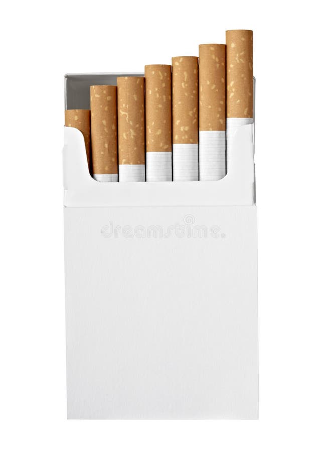 Pak sigaretten stock afbeelding. Image of product, nicotine - 13911885