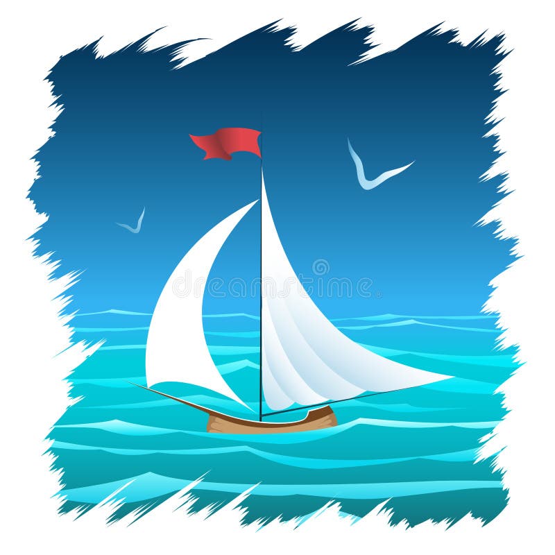 Zeilboot Stock Illustrations, Vectors, & Clipart – (41,349 Stock ...