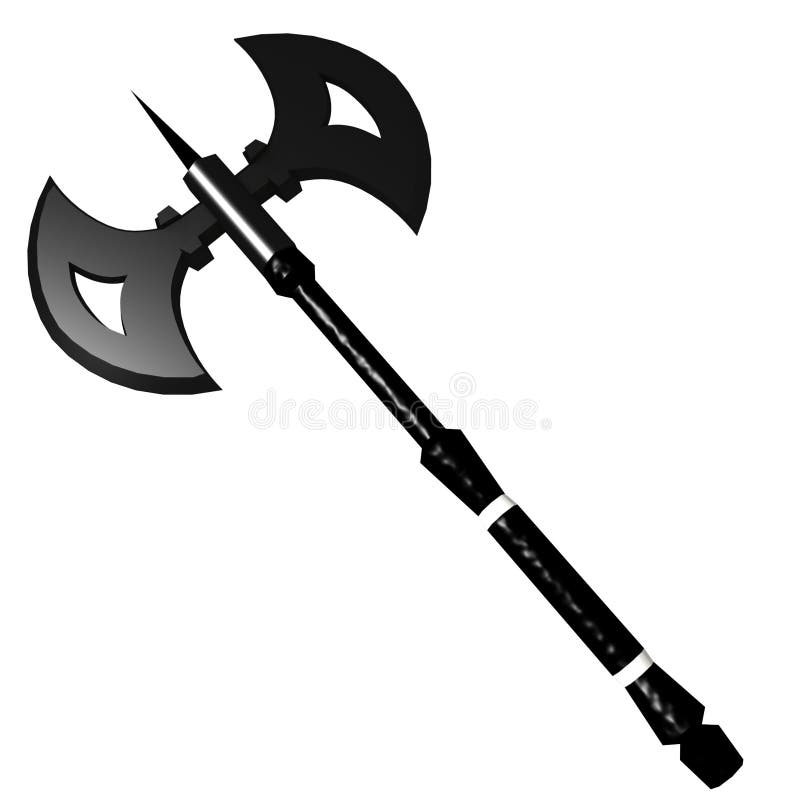Grote bijl vector illustratie. Illustration of zwaar - 16558193