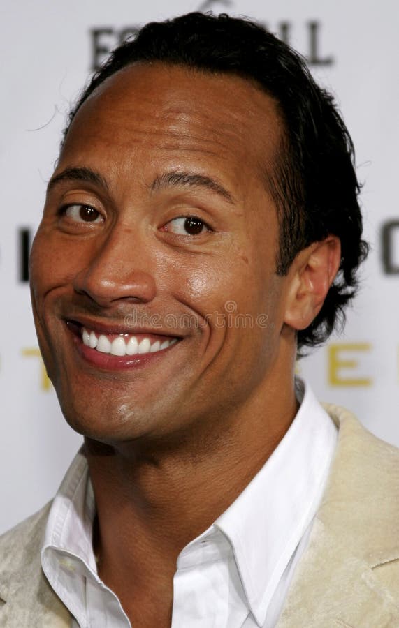 ` De Dwayne El ` Johnson De La Roca Imagen de archivo editorial ...