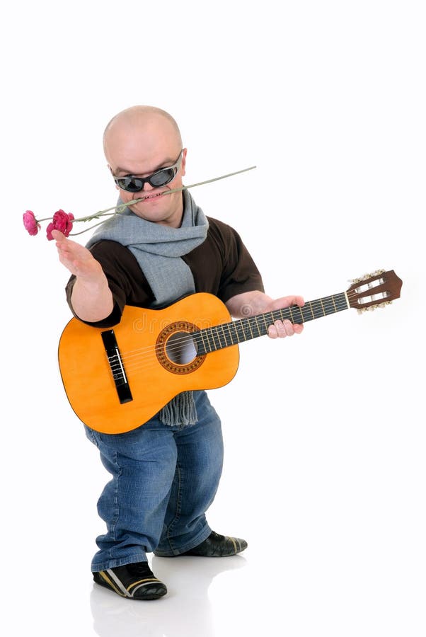 De Dwerg, Weinig Mens Met Nam Toe Stock Afbeelding - Image of lied ...