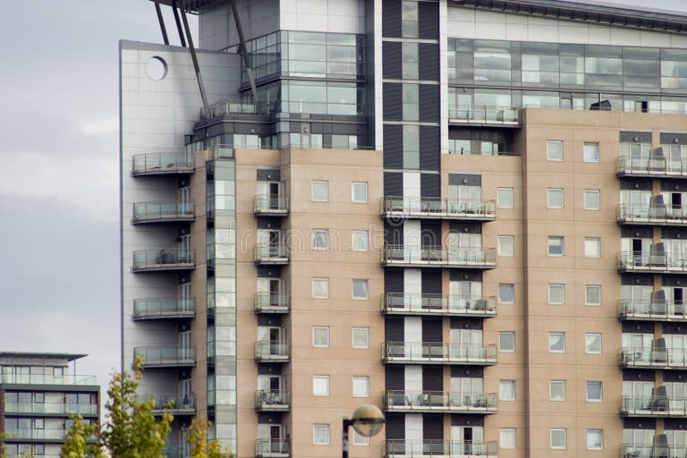 De Flats van Manchester stock afbeelding. Image of manchester - 6897299