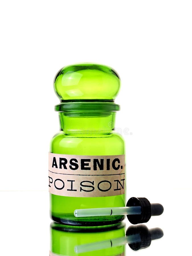 De Fles van het arsenicum stock afbeelding. Image of jodium - 23794413