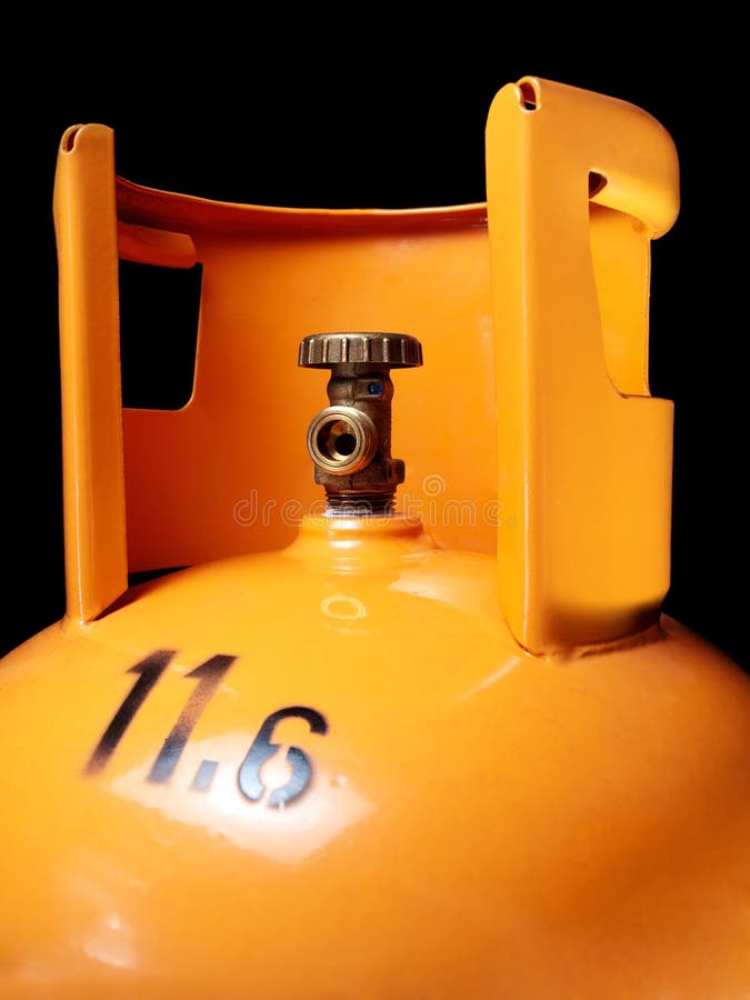 De fles van het gas stock afbeelding. Image of vloeistof - 25187245