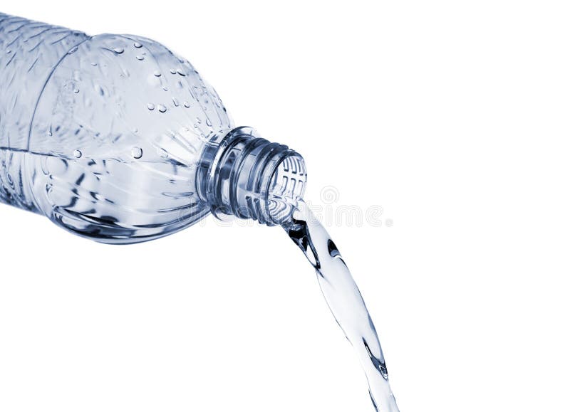 Waterfles stock foto. Image of opening, geïsoleerd, aqua - 21111118