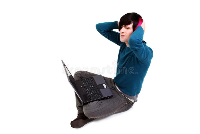 De Frustratie Van De Computer Stock Foto - Image of uitdrukkingen ...