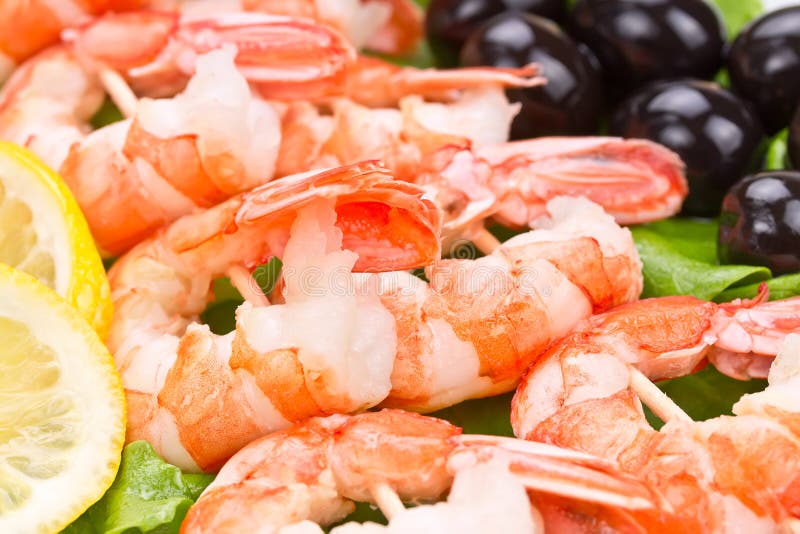 Fried Mantis-garnalen Met Knoflook En Peper Stock Afbeelding - Image of ...