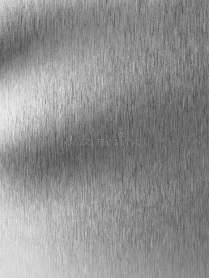 Geborstelde Metaal Dicht Omhoog Textuur Als Achtergrond. Stock Foto ...