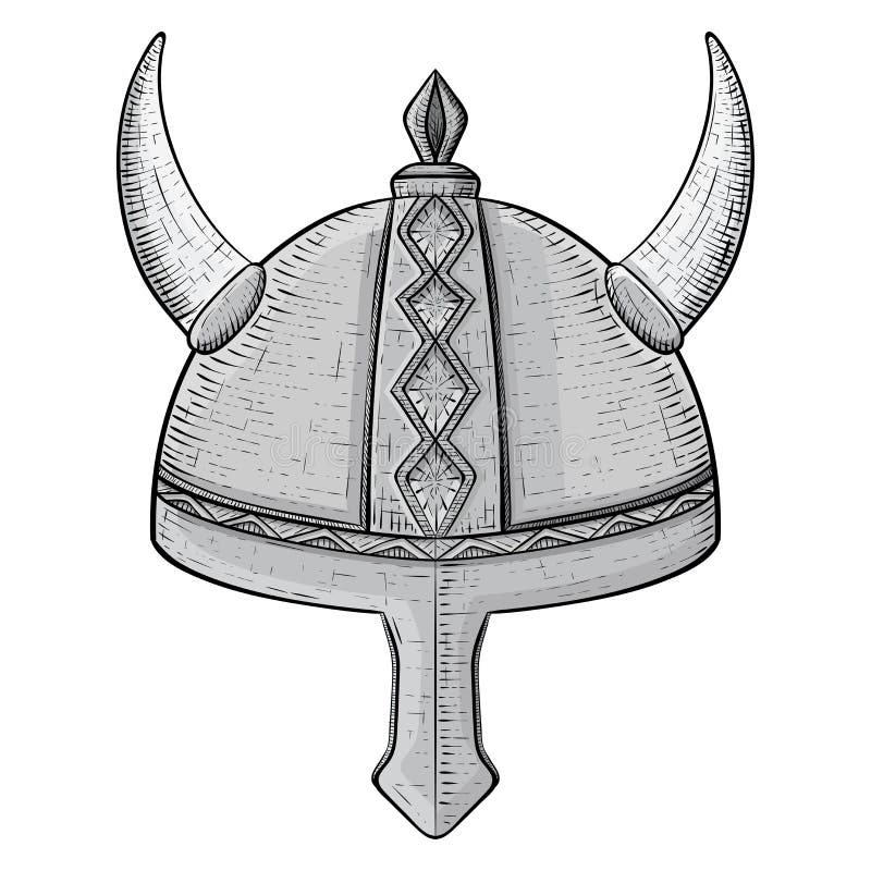 Stel Viking in Gehoornde Helm, Kanon, Dynamiet En Tijdklok En Flitlight ...