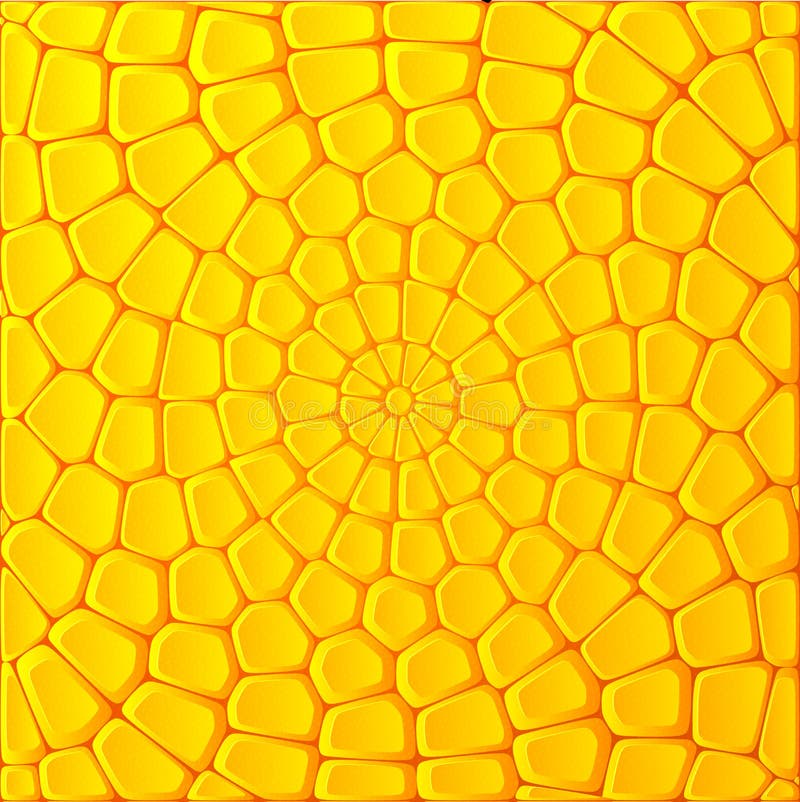 Gele Bakstenen Vector Abstracte Achtergrond Vector Illustratie ...