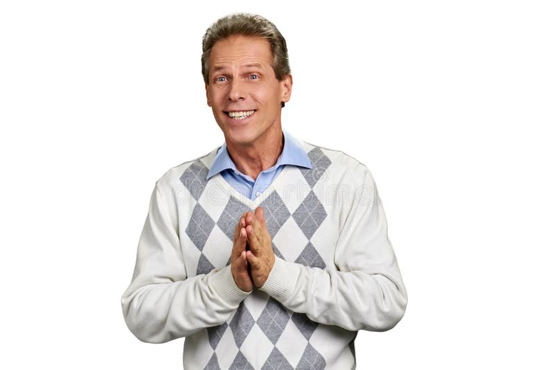 Fijne En Dankbare Hond Op Herfstgele Bladeren Achtergrond Stock Foto ...