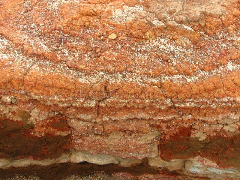 De Geologische Lagen Van De Rots Stock Foto - Image of sedimentair ...