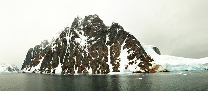 De Gerlache Strait, Antarctica Stock Photo - Image of gerlache, foggy ...