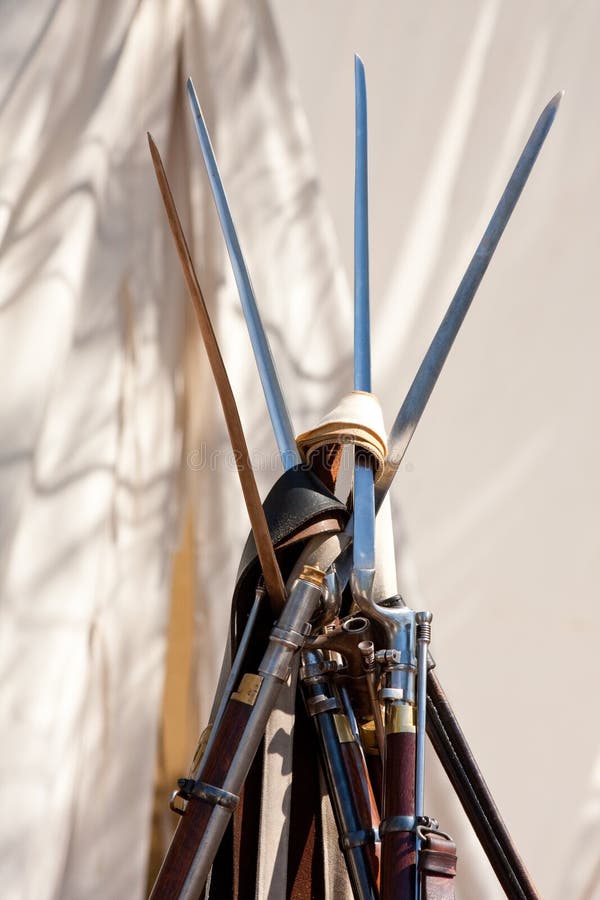 De Geweren van het leger stock foto. Image of oorlog - 21199998