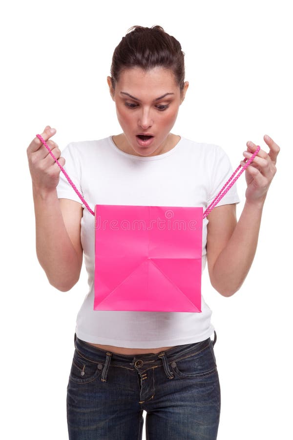 De gift van de verrassing stock foto. Image of schot, persoon - 9194704