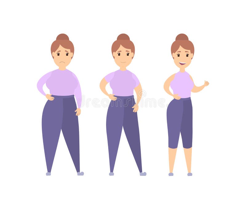 Gordo E Magro Ilustrações, Vetores E Clipart De Stock – (1,421 Stock ...