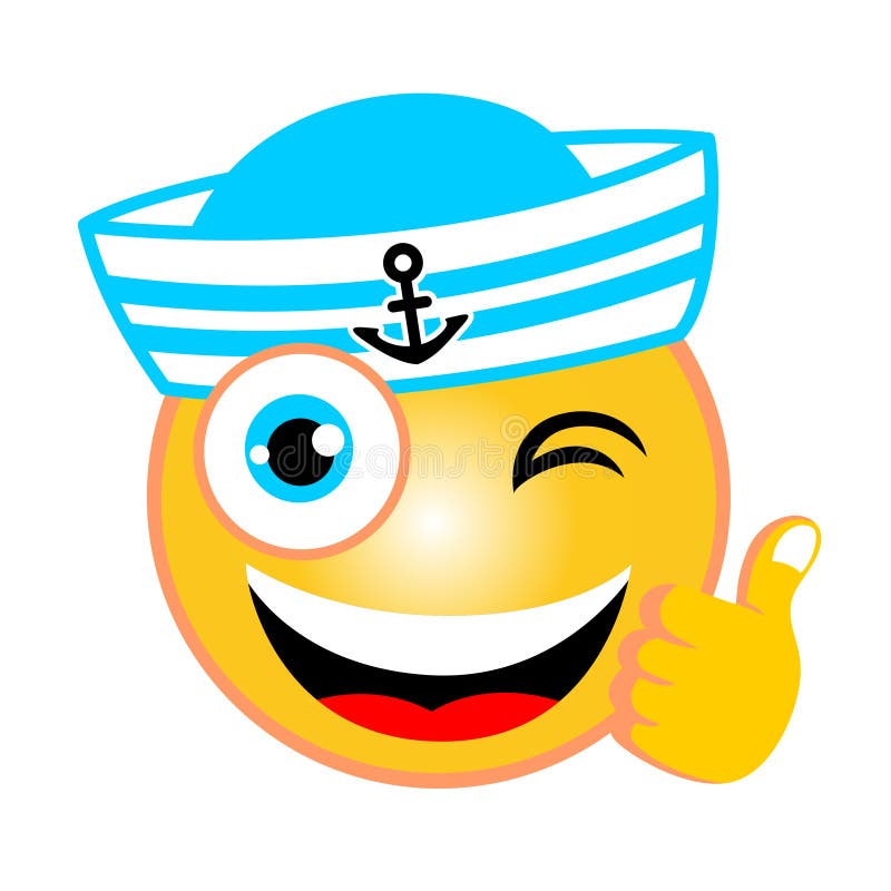 Emoticon Met Duim Omhoog En Dollarteken in De Ogen Vector Illustratie ...