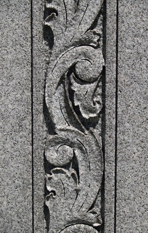 De Gravure Van De Rol Van De Steen Stock Foto - Image of snijd, gravure ...