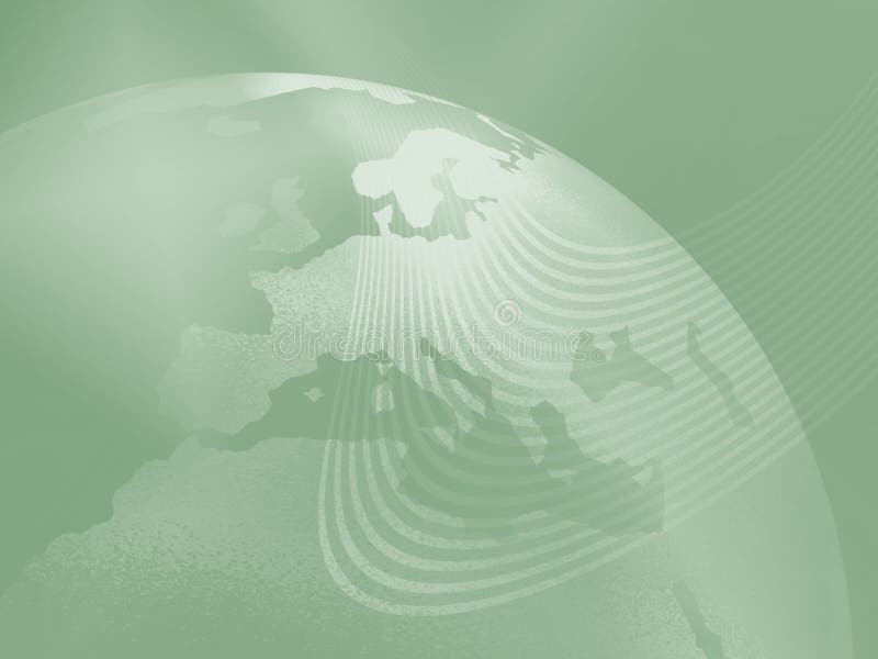 Groene Wereldbol Achtergrond Stock Foto - Image of afrika, oppervlakte ...