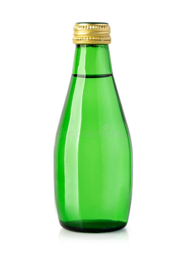 Groene waterflessen stock foto. Image of studio, knippen - 147854578