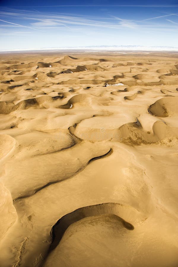 De Grote Duinen Van Het Zand NP, Colorado. Stock Foto - Image of zand ...