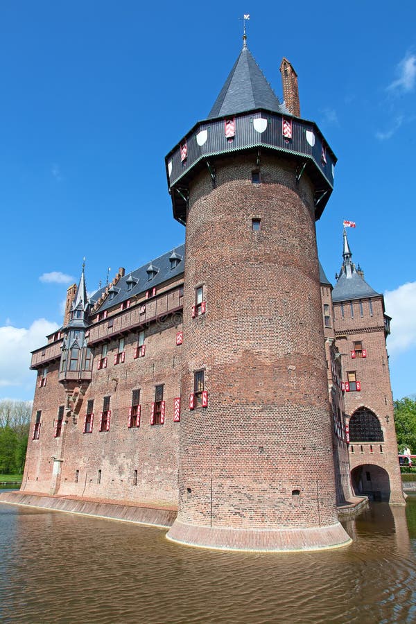 De Haar castle editorial stock image. Image of knight - 35644049