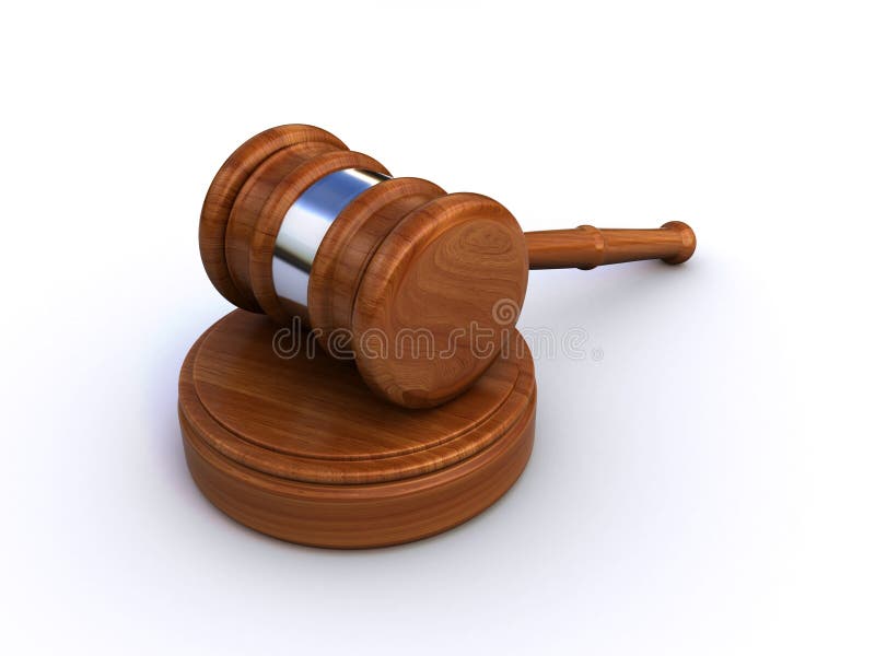 De hamer van de rechter stock illustratie. Illustration of grind - 17031026