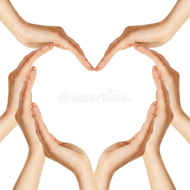De handen maken hartvorm stock afbeelding. Image of achtergrond - 25753501