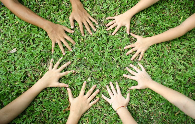 De handen van kinderen stock foto. Image of vingers, sociaal - 622658