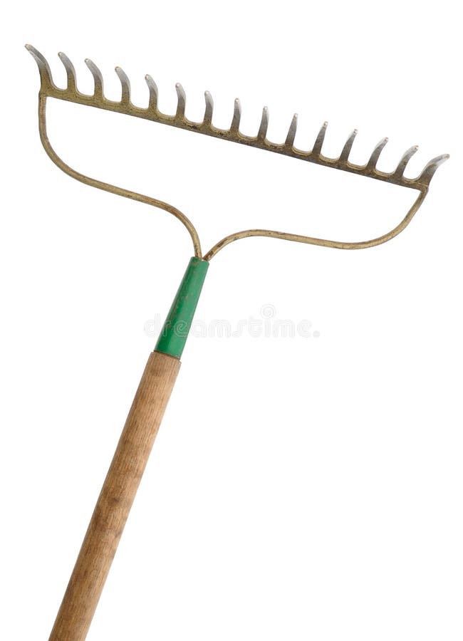 De Hark van de tuin stock foto. Image of hark, tuinieren - 13118536