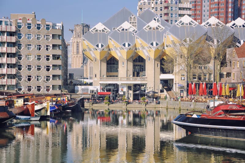 De Haven Van Rotterdam, Nederland Redactionele Stock Foto - Image of ...