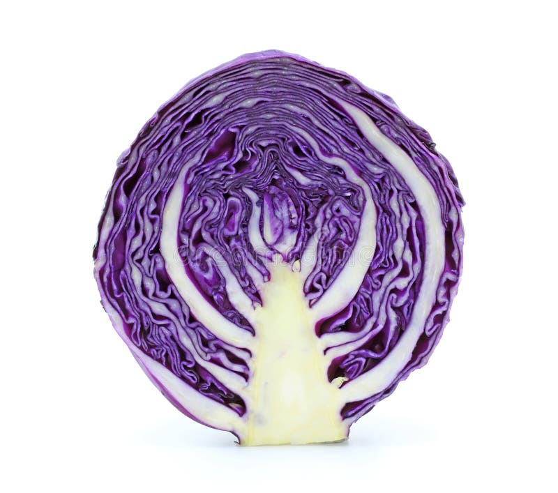 Halve rode kool stock afbeelding. Image of gewerveld - 20827057