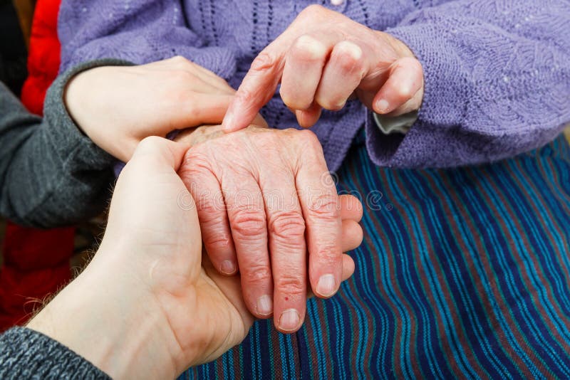 De helpende hand stock afbeelding. Image of hulp, assisteren - 94579363