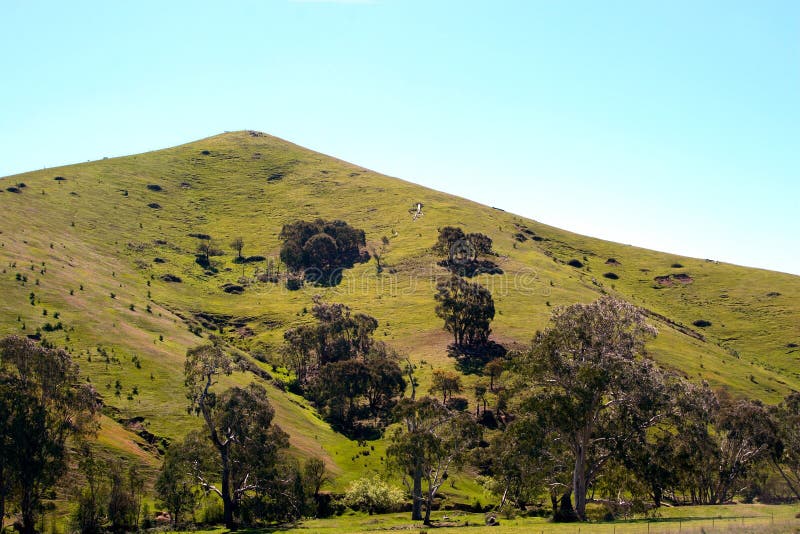 De Heuvel van het land stock afbeelding. Image of overzicht - 29347319