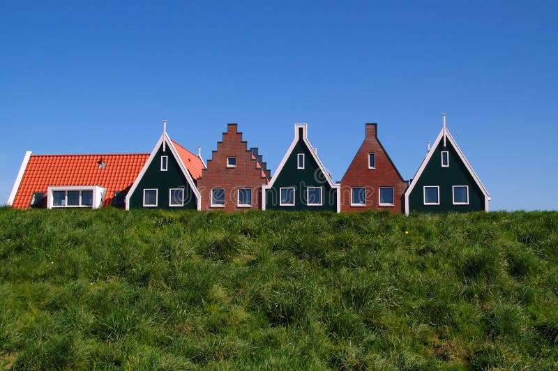 De Huizen van Holland stock foto. Image of reis, huis - 5114776