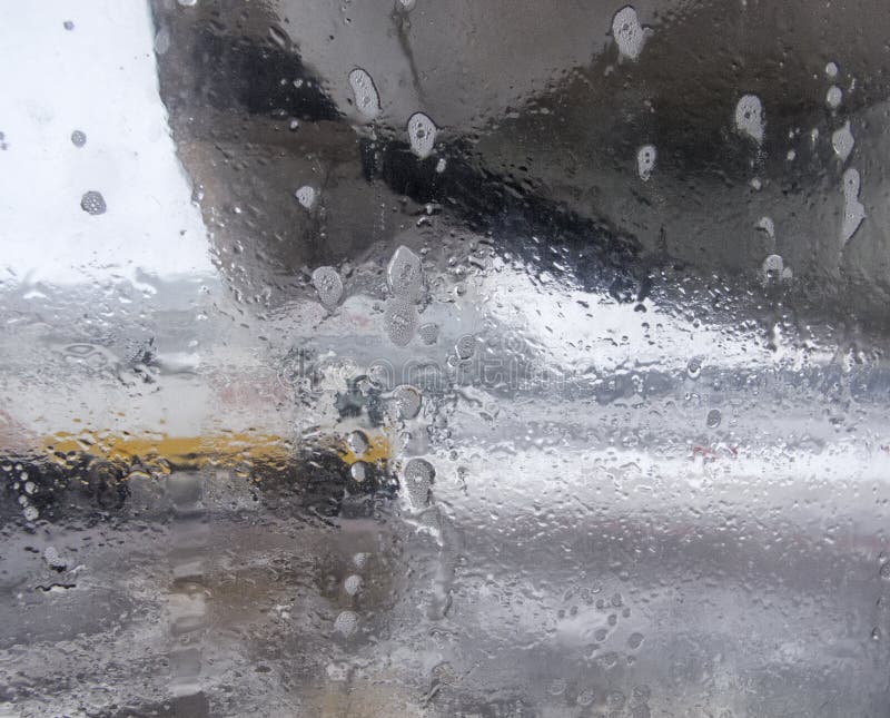 De-icer for Airplanes, De-icing an Aircraft Wing Stock Image - Image of ...