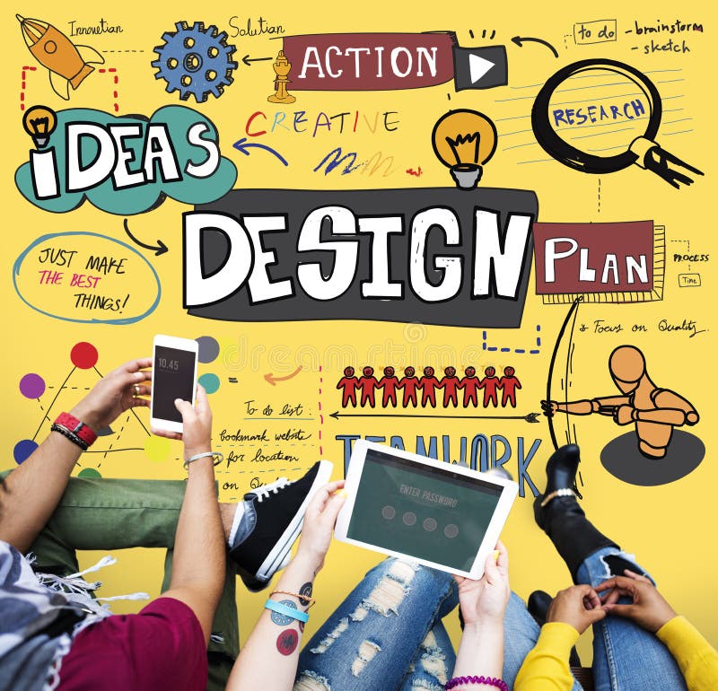 Van Het Het Werkmerk Van De Ontwerp Creatieve Creativiteit De ...