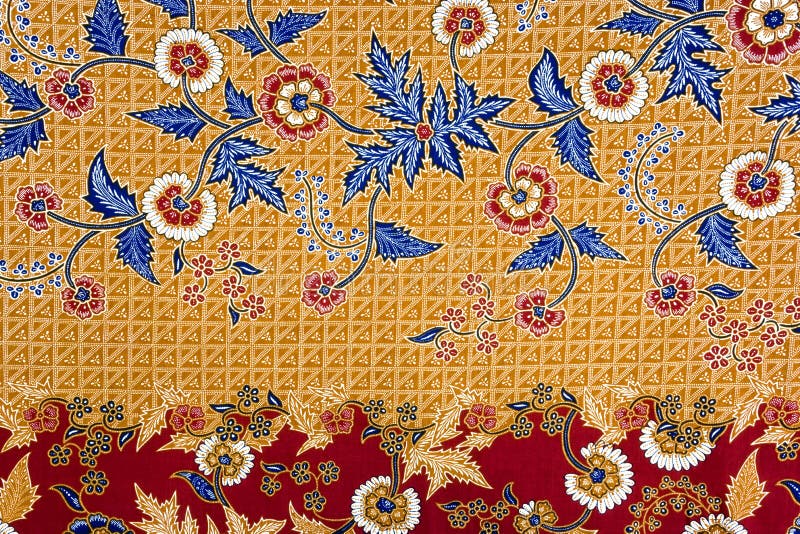 De Indonesische Sarongen Van De Batik Stock Afbeelding - Image of ...
