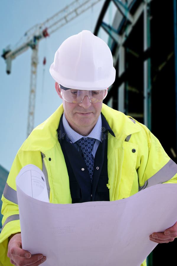 De Ingenieur Van Het Project Stock Afbeelding - Image of techniek ...