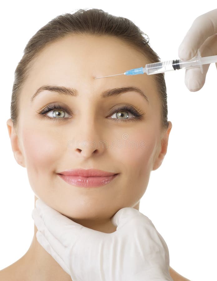 De Injectie Van De Schoonheid Van Botox Stock Foto - Image of ...