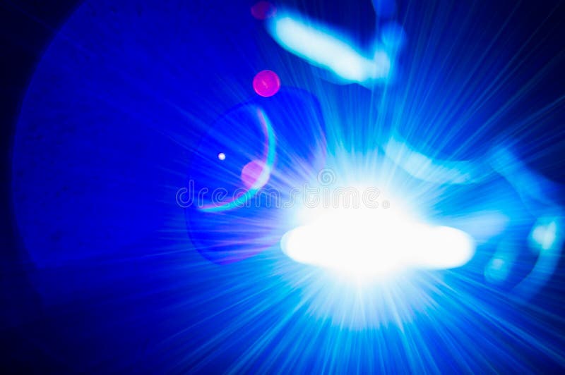 De Intense Lichte Virtueel En Lassenexploitant Die Verblinden Stock ...