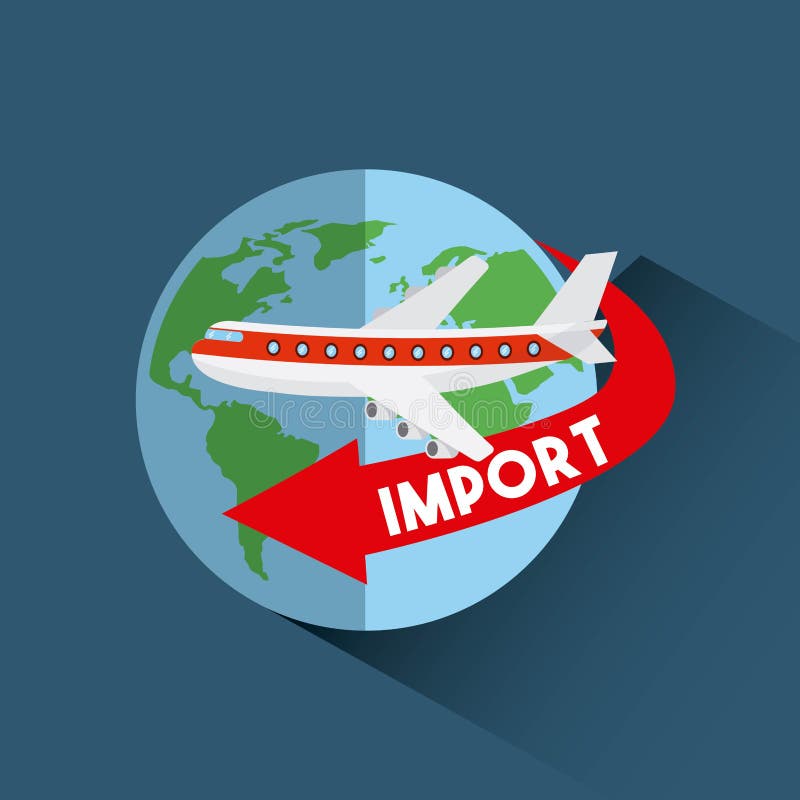 De Invoer En De Uitvoerontwerp Vector Illustratie - Illustration of ...